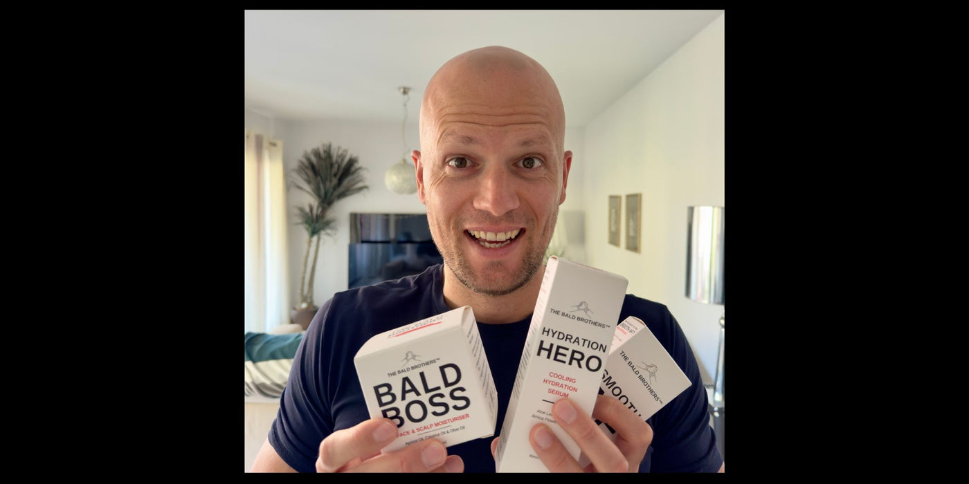 Mattifying Bald Head Moisturiser 90ml | Bald Head Matte Moisturiser For ...