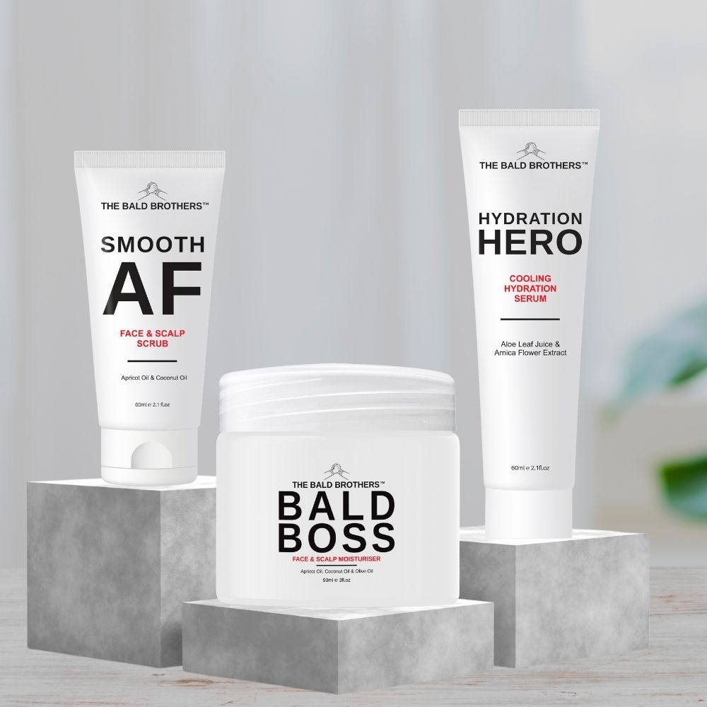 Clean Cut Bald Head Shaver Bundle For Men | Mens Electric Head Shaver ...