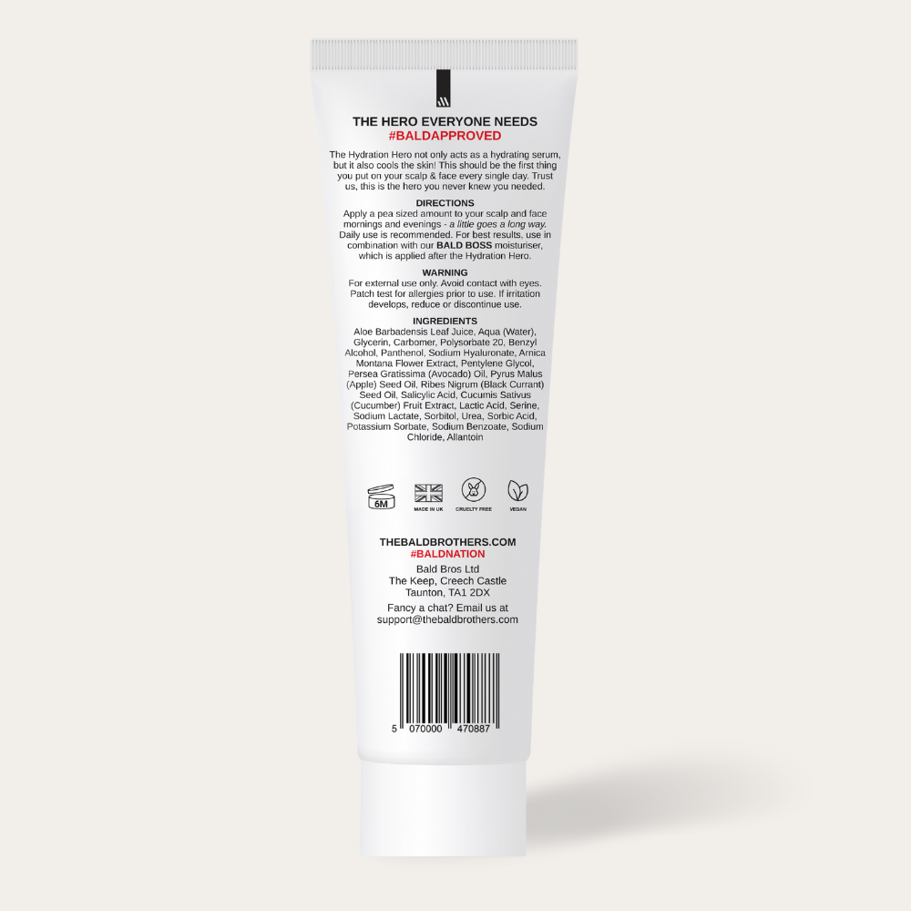 Hydration Hero Scalp Serum | The Bald Brothers Scalp And Face Serum ...